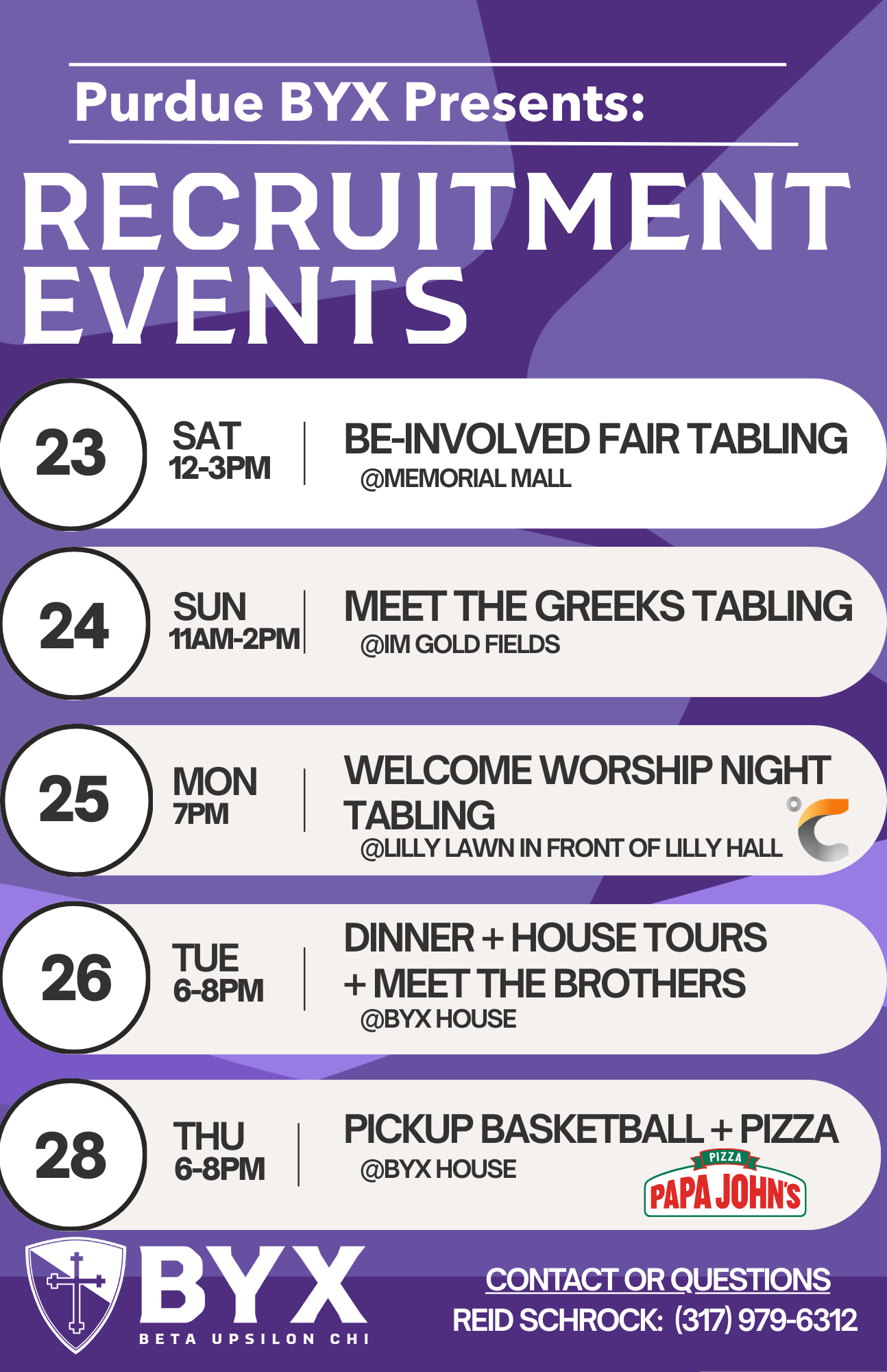 Beta Upsilon Chi - Purdue University